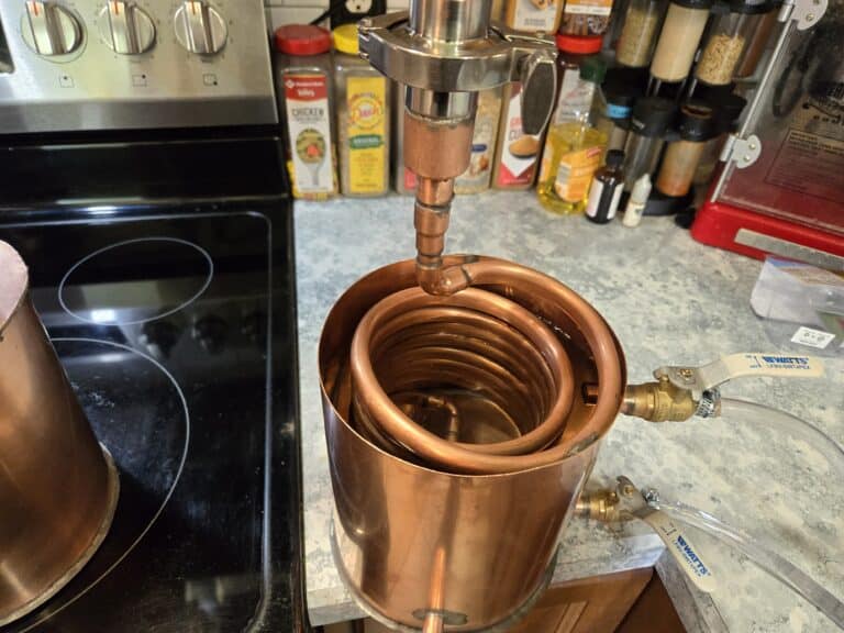 3 Gallon Copper Still with Thumper, and Worm - PhilBilly Moonshine ...