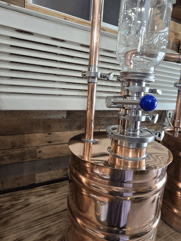 20-Gallon Copper Moonshine Still With Beads and Sight Glass - PhilBilly ...