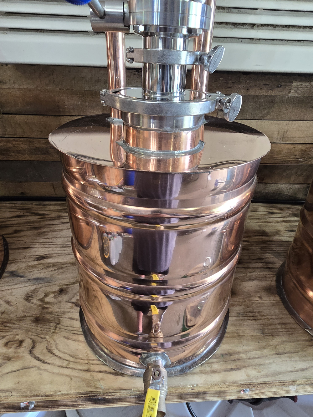 20-Gallon Copper Moonshine Still With Beads and Sight Glass - PhilBilly ...