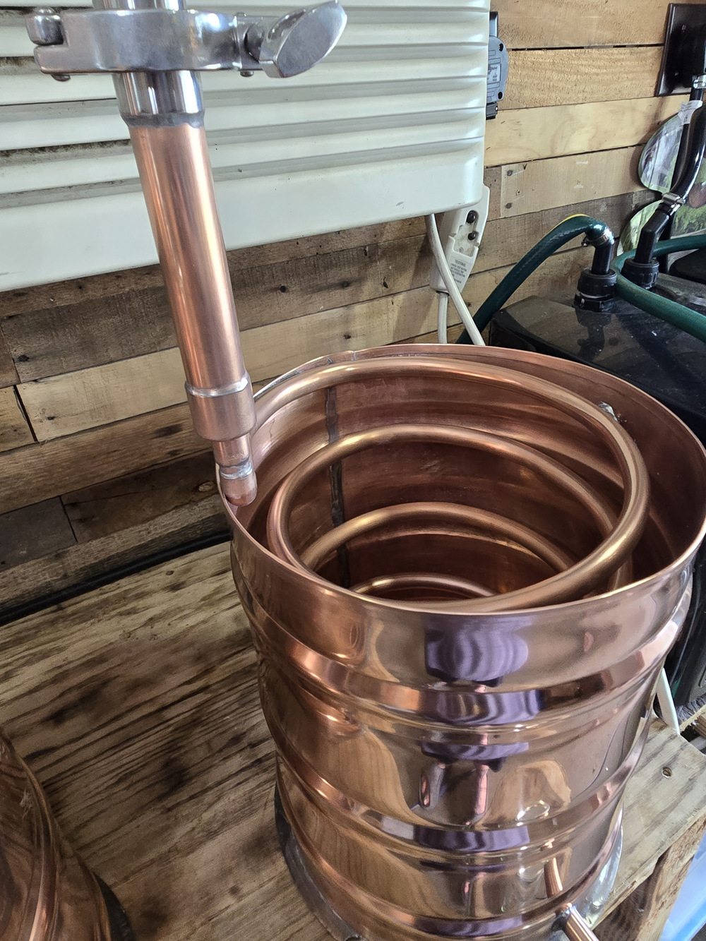 20-Gallon Copper Moonshine Still With Beads and Sight Glass - PhilBilly ...