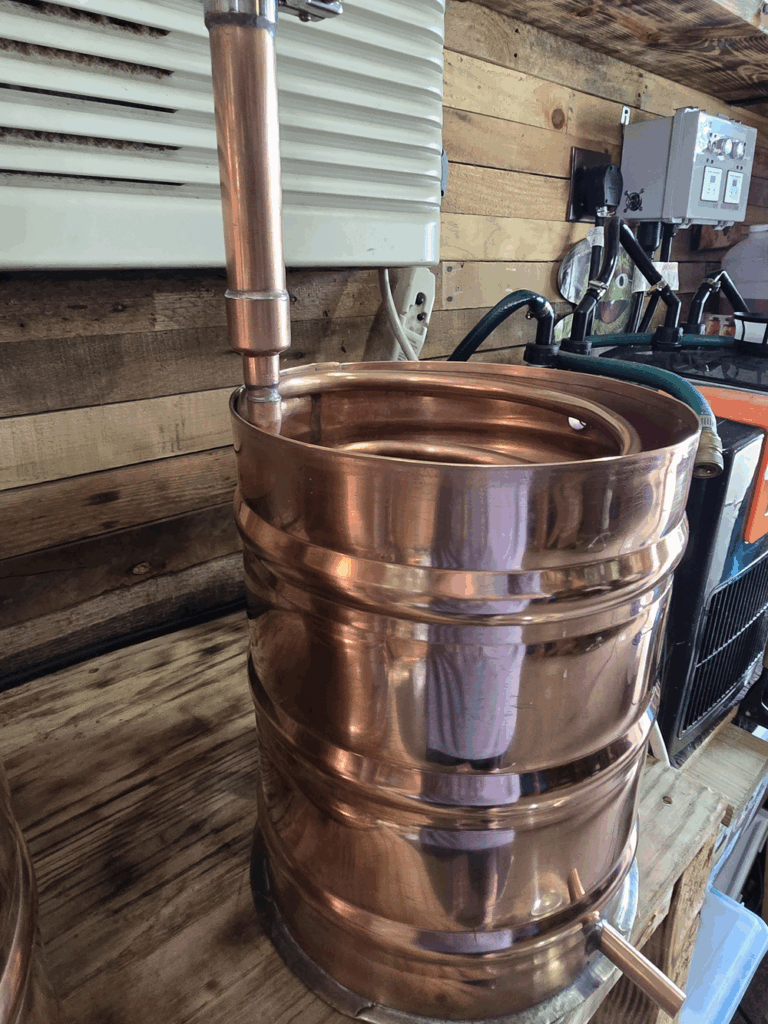 20-Gallon Copper Moonshine Still With Beads and Sight Glass - PhilBilly ...