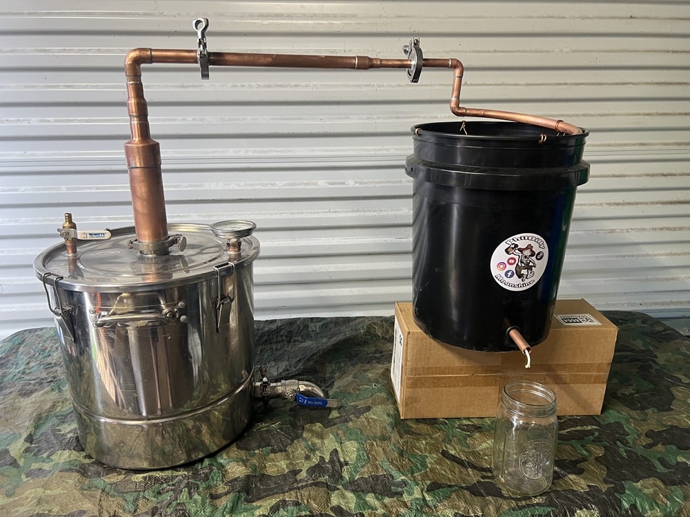 Vevor Lid Mod Upgrade - PhilBilly Moonshine - Handmade Copper Stills