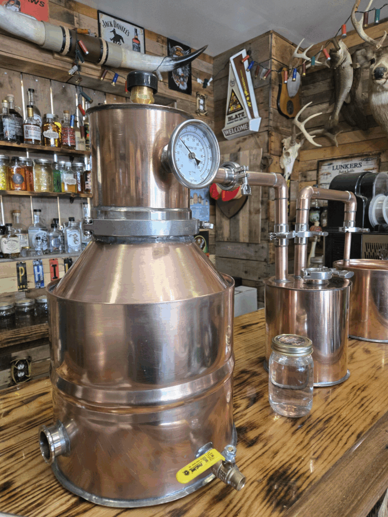 All Copper 3-Gallon Pot Still Fundraiser - PhilBilly Moonshine ...