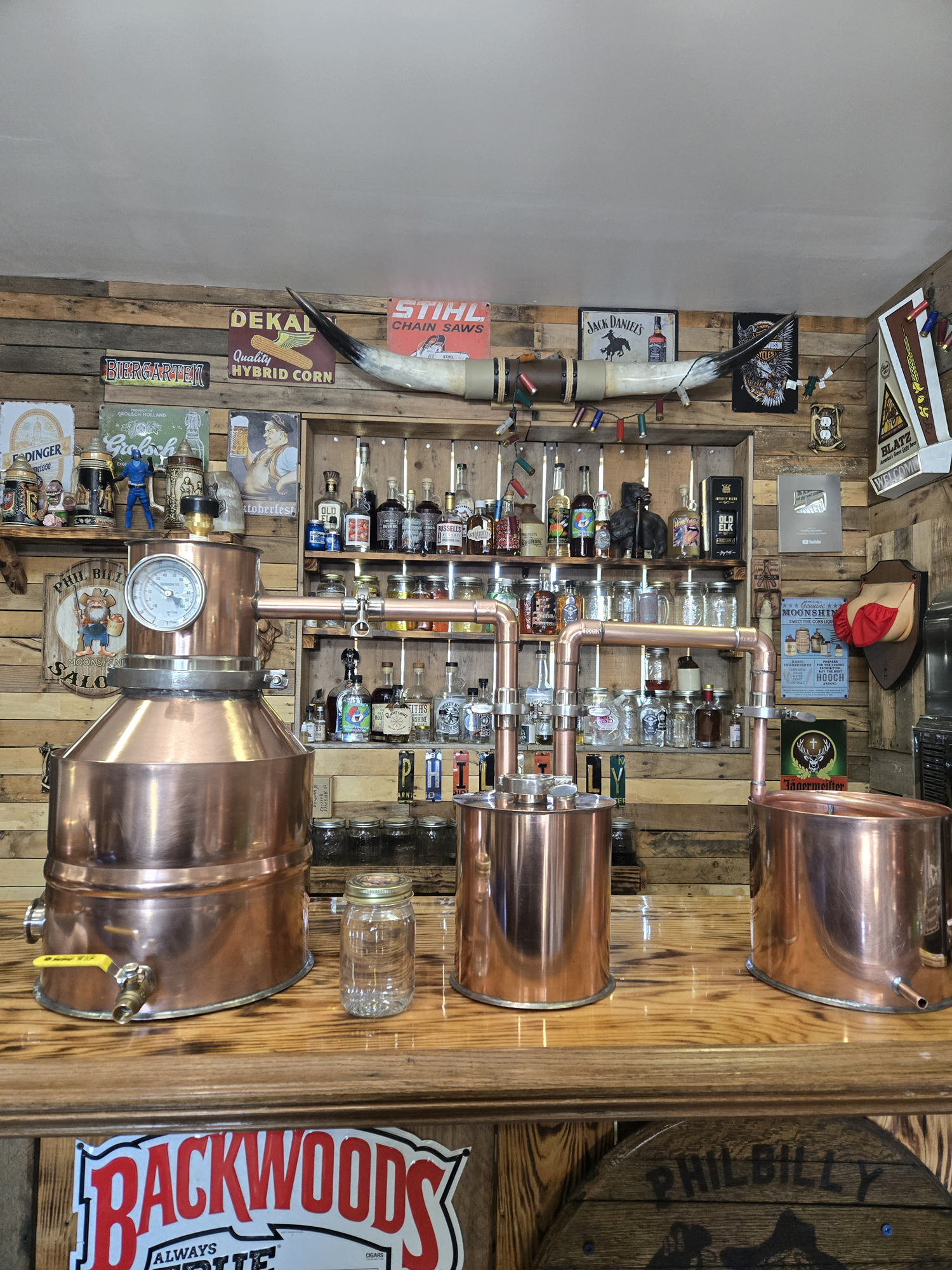 All Copper 3-Gallon Pot Still Fundraiser - PhilBilly Moonshine ...
